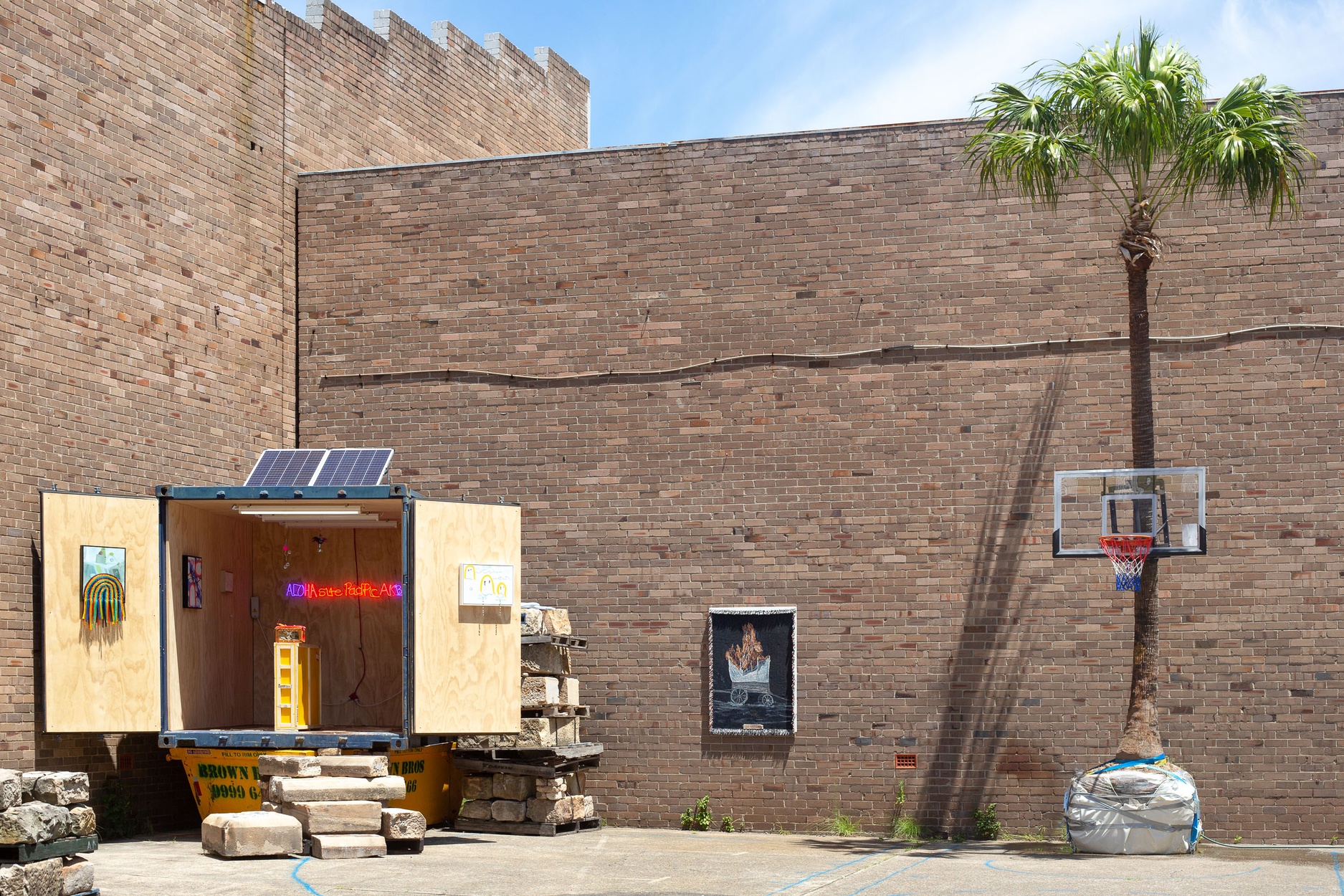 Palm Hoop #1, Alexandria, Sydney | Mike Hewson