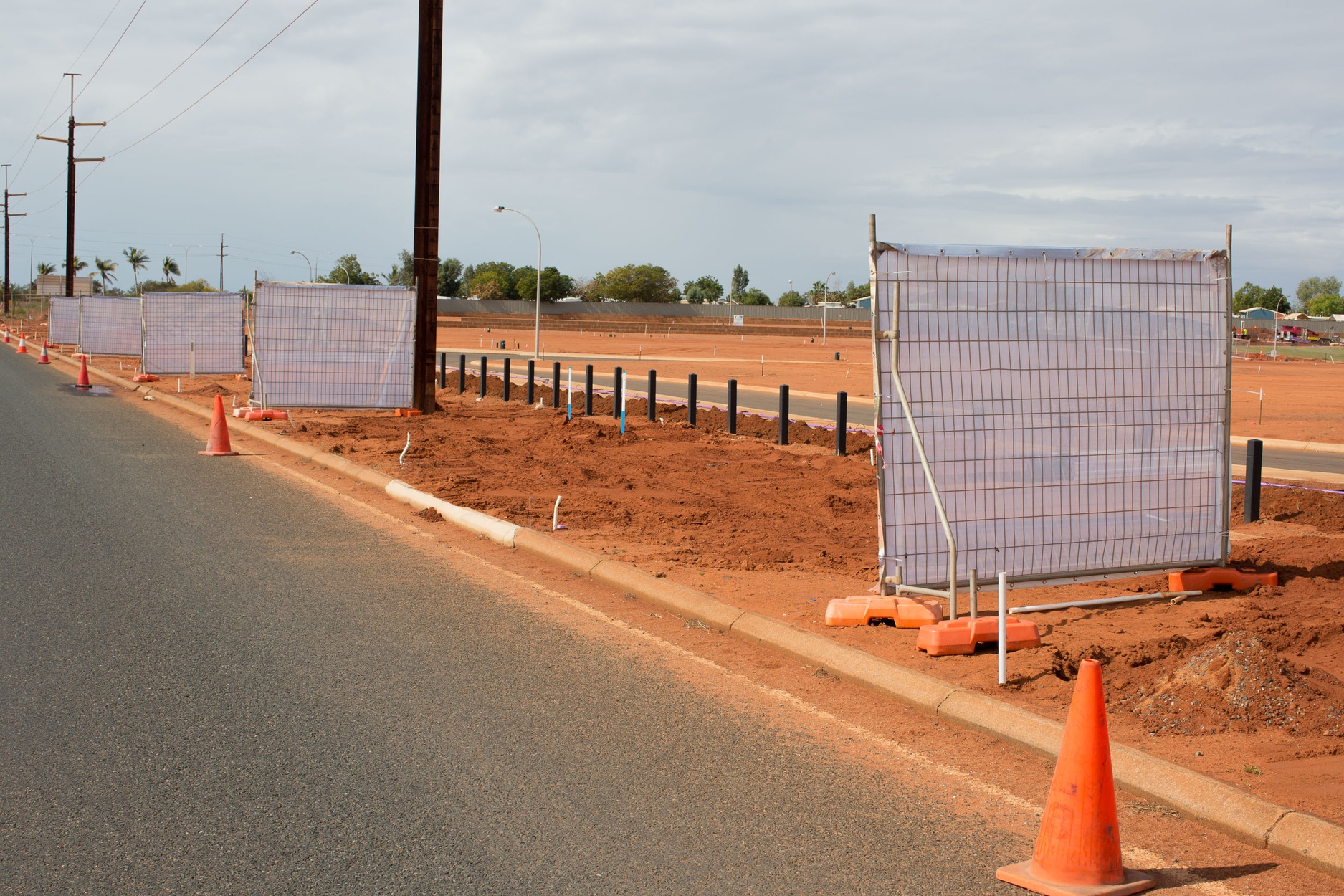 Blowing Fence, Port Hedland, The Pilbara | Mike Hewson