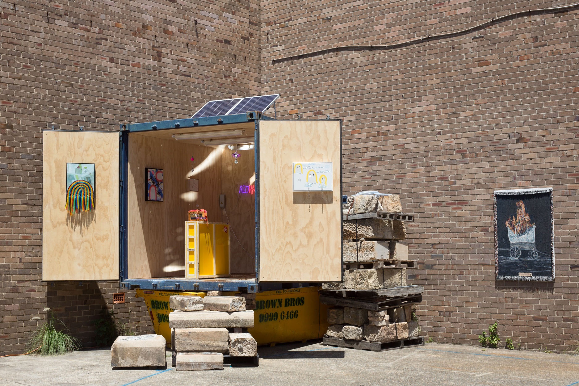 Palm Hoop #1, Alexandria, Sydney | Mike Hewson