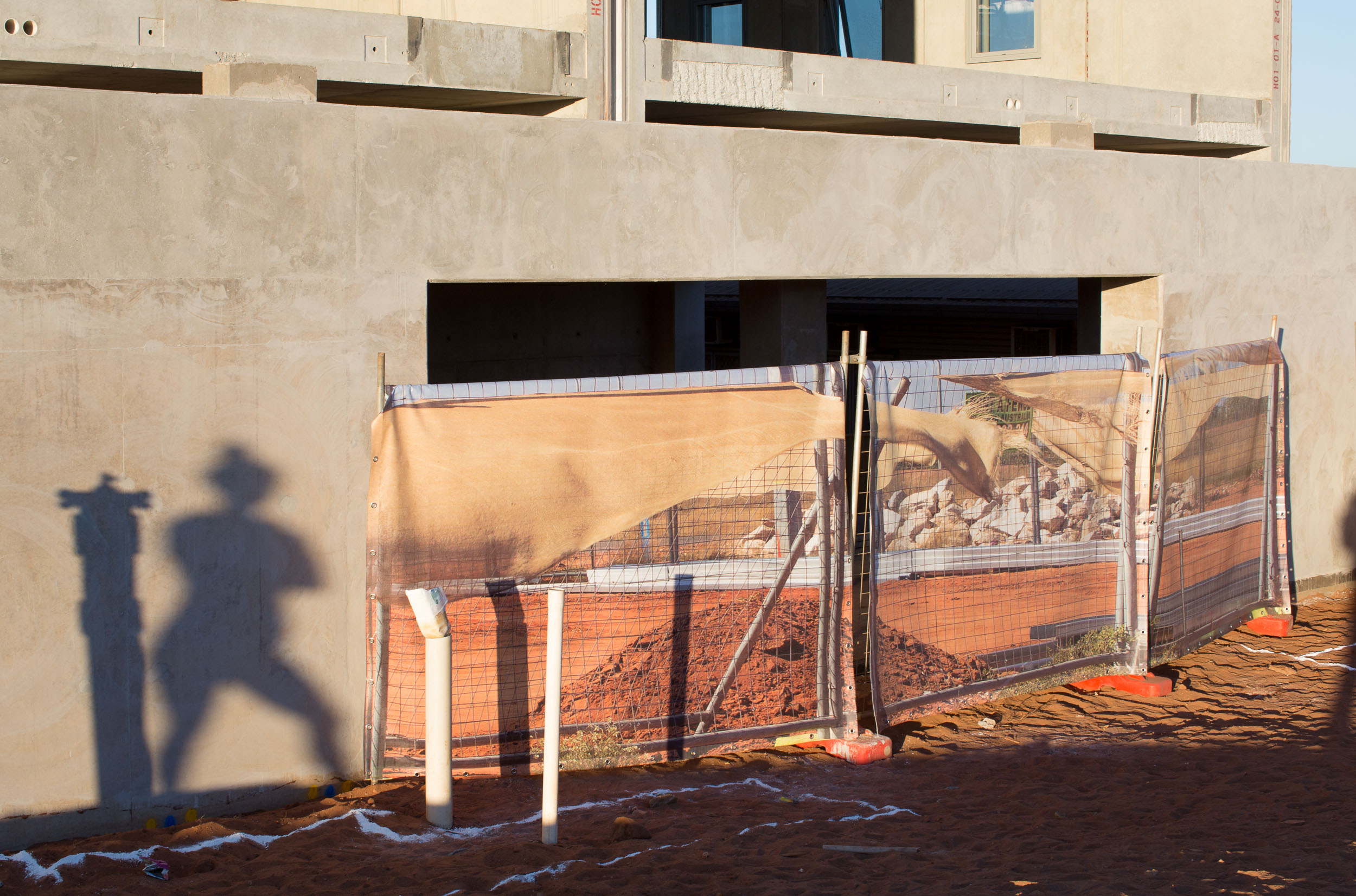 Blowing Fence, Port Hedland, The Pilbara | Mike Hewson