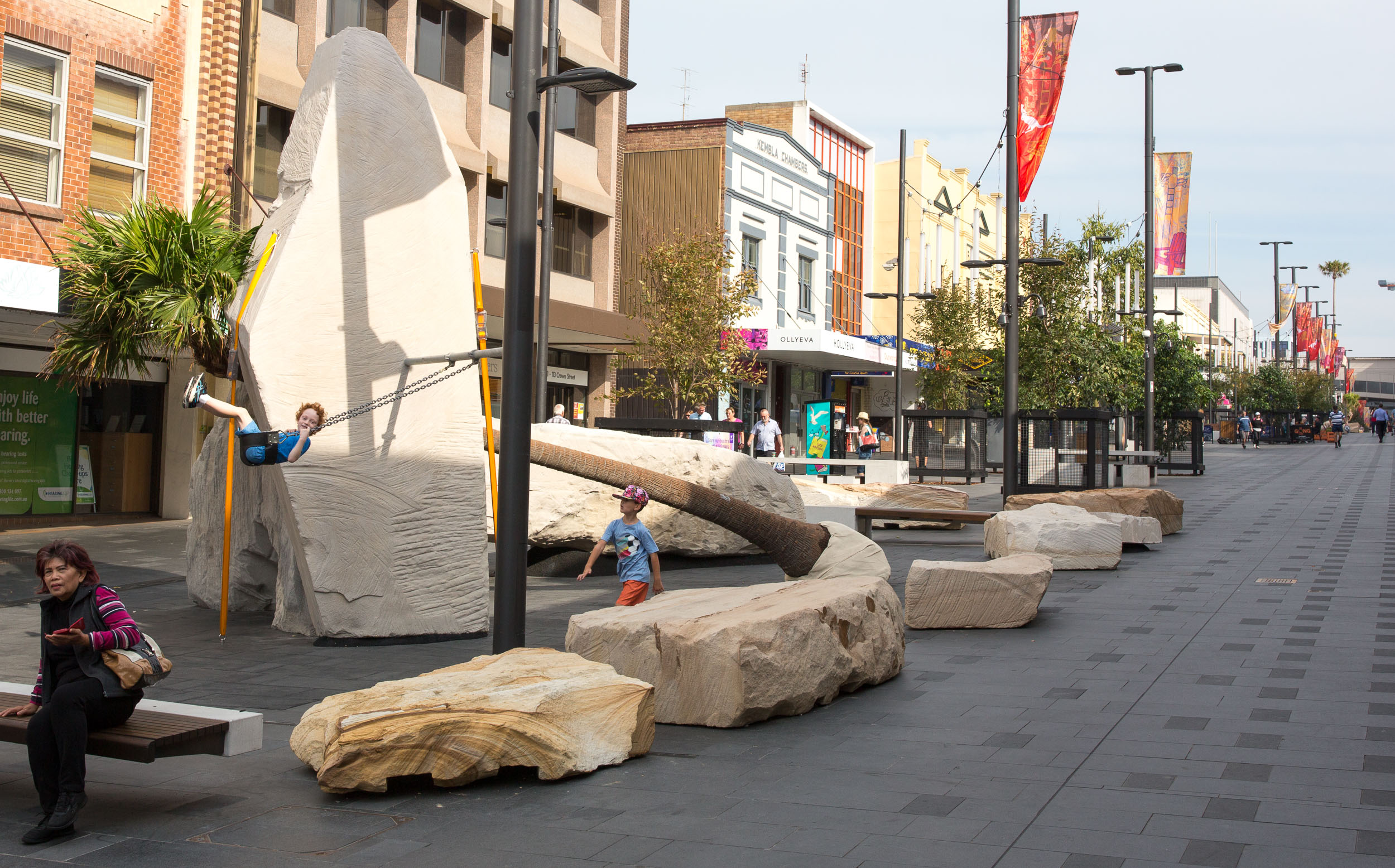 Illawarra Placed Landscape, Crown St Mall, Wollongong | Mike Hewson