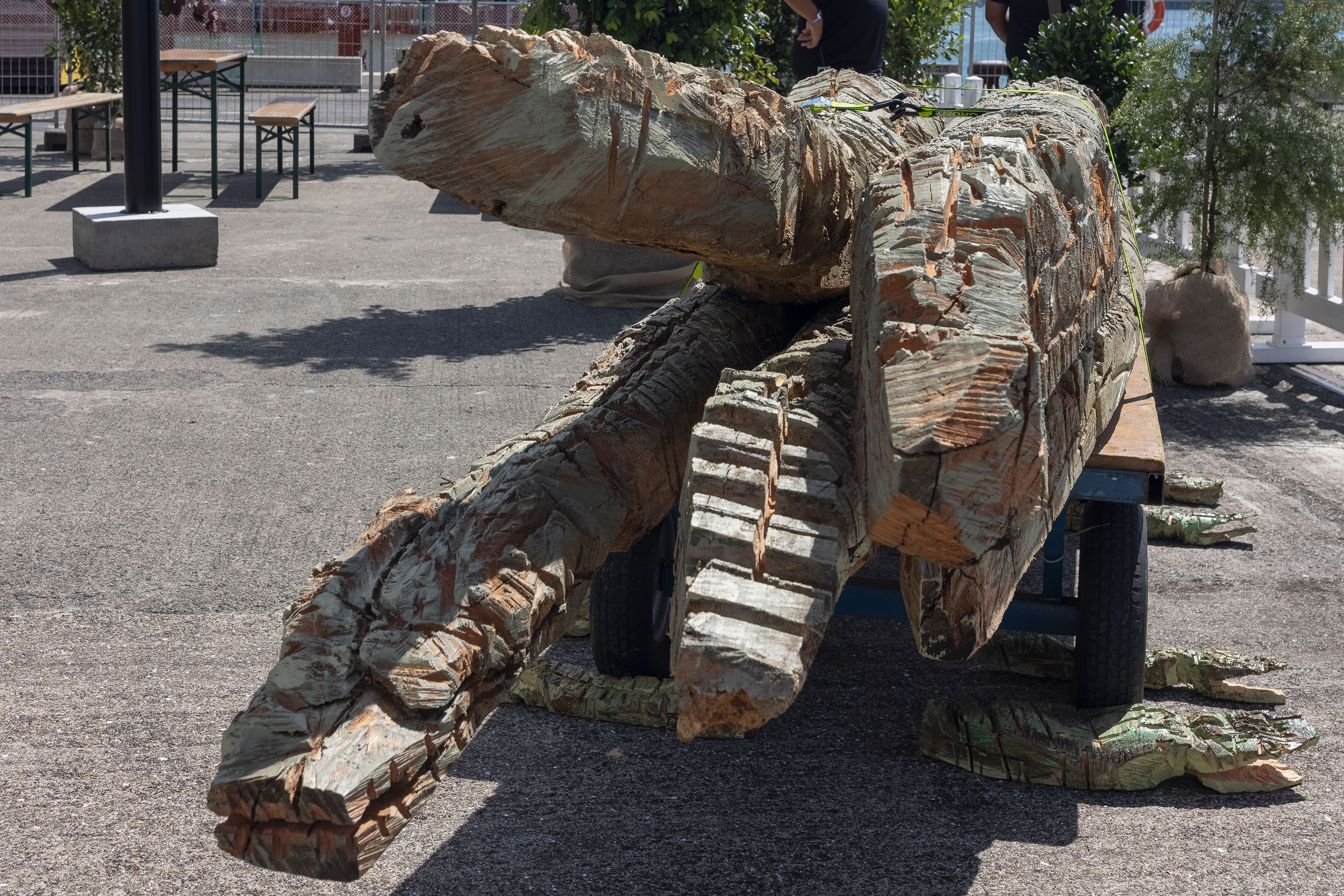 Aussie crocs!, Aotearoa Art Fair, Tāmaki Makaurau | Mike Hewson